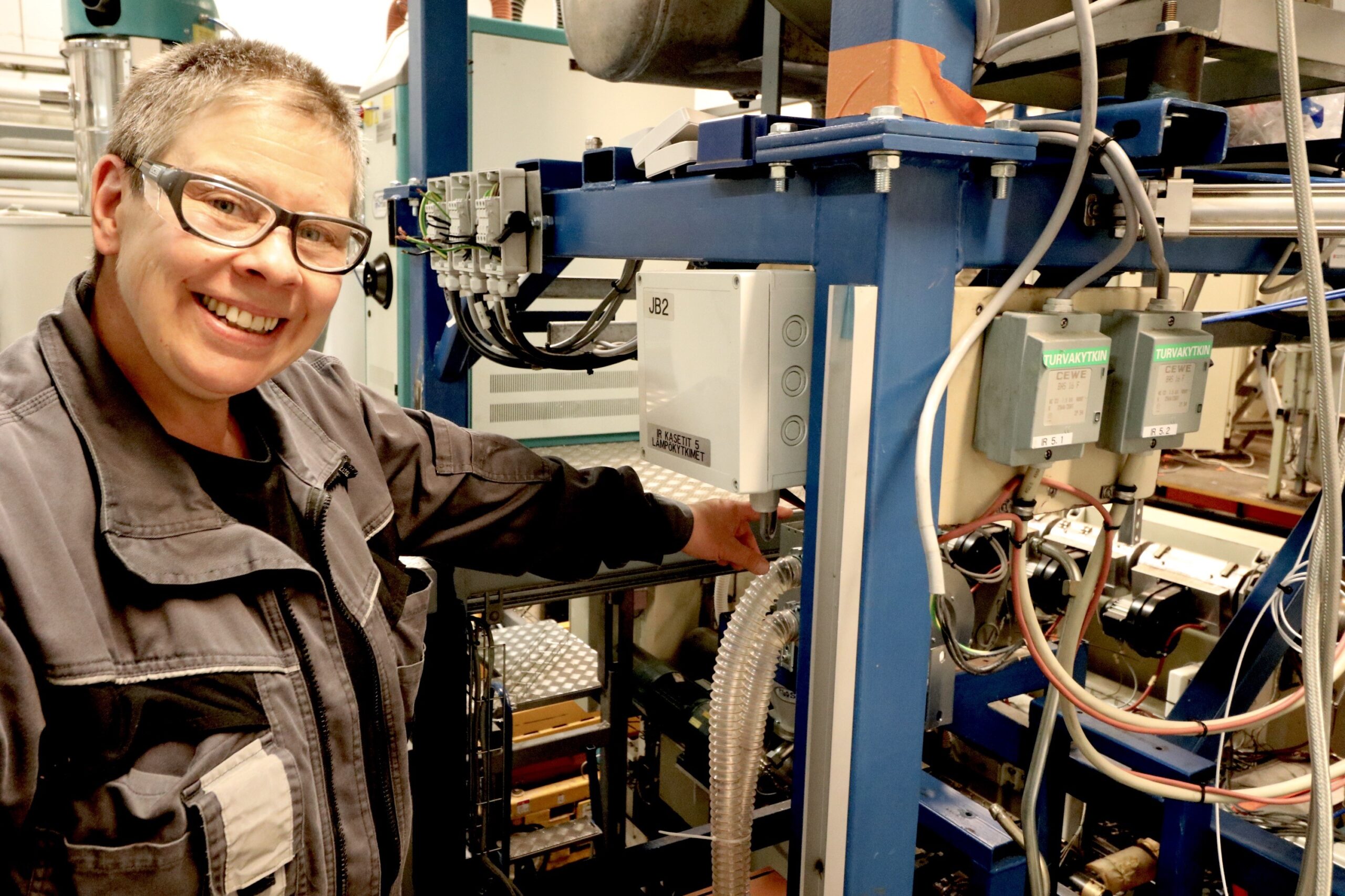 The extrusion coating pilot line moved from Tampere to Espoo - KCL